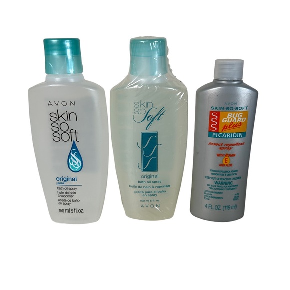 Avon | Bath & Body | Avon Skin So Soft Original Bath Oil Spray And Bug ...